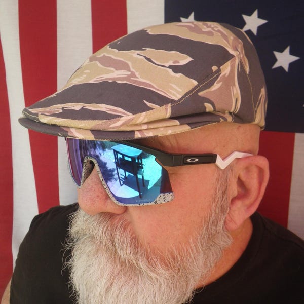 Custom Handmade Jeff Cap Made to Order With Custom Printed Maryland ...