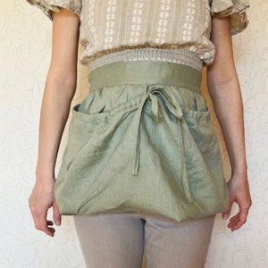 Pottery Apron With Pants/sewing Pattern/ Potter's Split Leg /cross Back ...