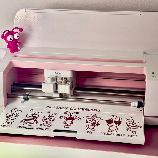 7 Stages of Crafting SVG, Cricut Cutie Stages of Crafting, SVG Files ...
