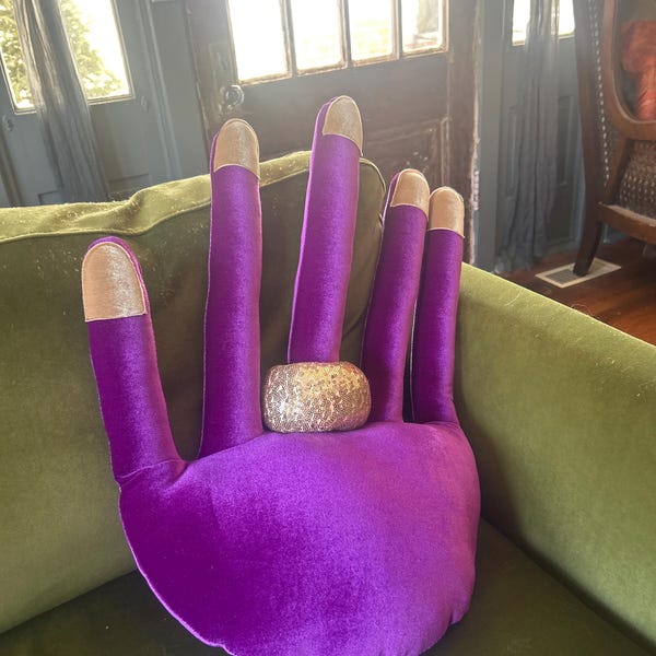 MADE TO ORDER - Hand Pillow - Etsy