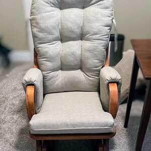 Wingback Rocker/ 4 Post Rocker/glider Cushions/rocker Cushions/ Rocking ...