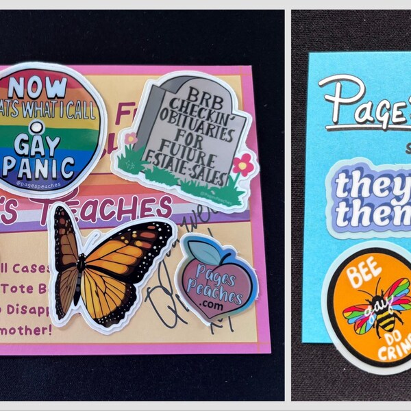 Mini Pronouns Sticker Sheet Bulk Small Pronoun Stickers for Name Tags ...