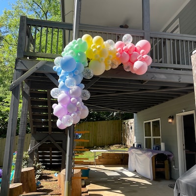 Pastel Sprinkle Balloons, Ice Cream and Donut Party Decorations ...