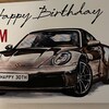 Personalized Chevy Pick up Truck Birthday Card for Him, Personalized ...