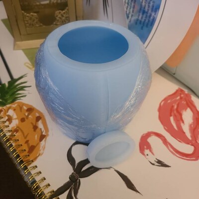 Large Sphere Silicone Molds // Free Standing Sphere Mold // Smooth and ...