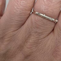 Gold Rosary Ring, Prayer Ring, First Communion Ring, Meditation Ring ...