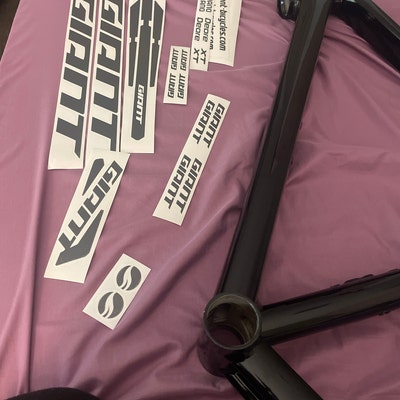 Custom Made Fuji Bicycle Stickers, Stickers on the Frame fork - Etsy