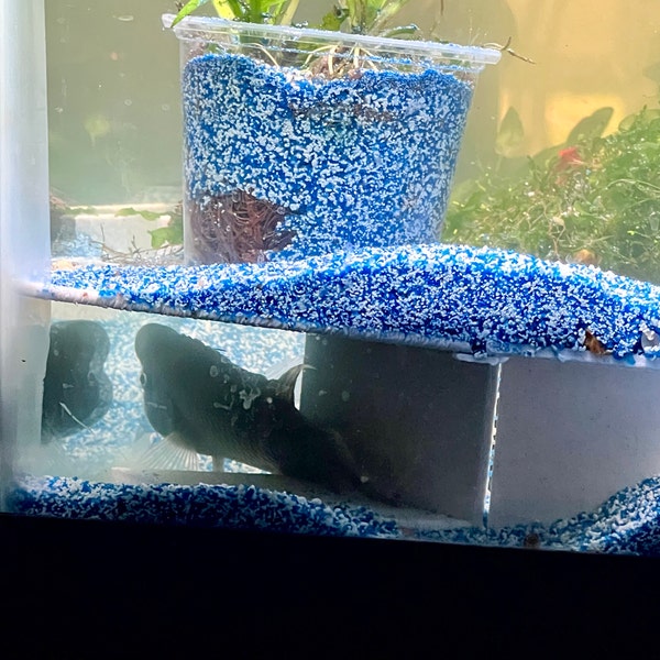 Corner Undergravel Fish and Terrarium Tunnel Fish Cave Fish Hide ...