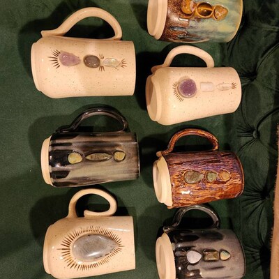 Handmade Ceramic Honey Pot, Botanical Pottery, Kitchenwares - Etsy