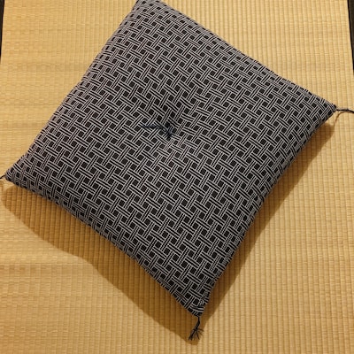 Zabuton, Standard meisen Zabuton, Enshu Weave Fabric, Japanese Cushion ...