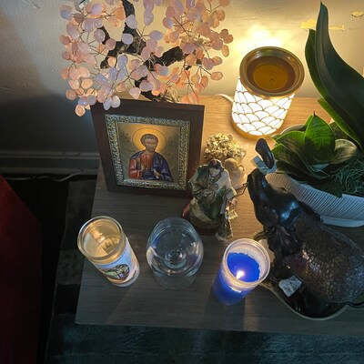 Hand Painted Byzantine Icon of Saint Joseph - Etsy