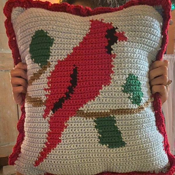 Cardinal on Tree Branch With C2C Written, Cardinal Graphgan, Cardinal ...