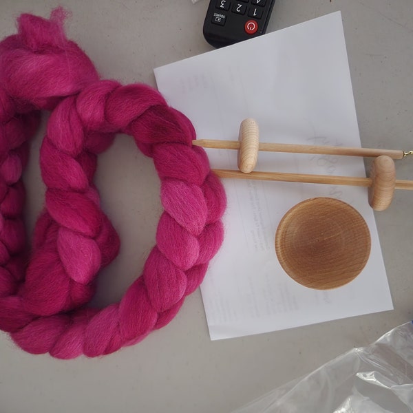 Electric Night Sparkle Drop Spindle - Red Violet Blue Shifting Colors ...