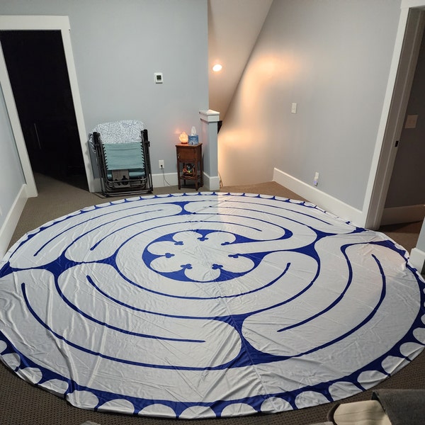 Custom LARGE Portable Labyrinth for Meditation at Home, LARGE SIZE ...