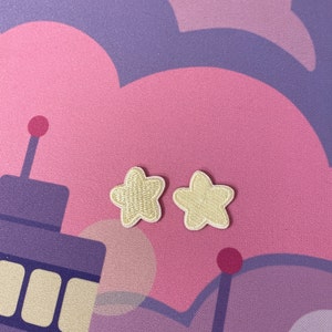 Rainbow Planet Patch Kawaii Pastel Saturn Galaxy Iron-on - Etsy