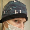 Technicolor Vader Surgical Scrub Cap Dentist Vet Chemo Hat - Etsy