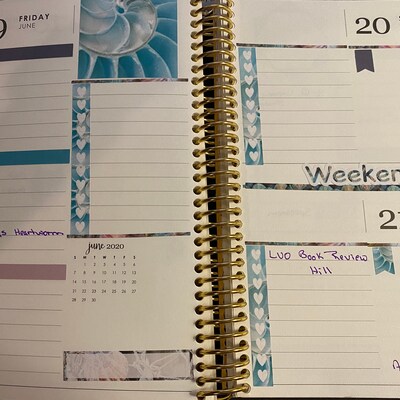 Seashell EC Petite Planner Weekly Kit - Etsy