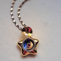 Star Locket Pendant Necklace (18mm) - Etsy Canada