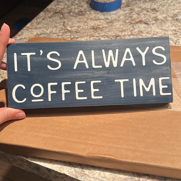 Pot Head Coffee Pot Sign, Coffee Bar Sign, Tiered Tray Sign, Coffee ...