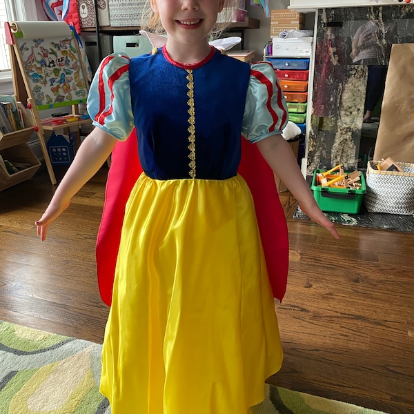 Handmade Snow White Dress-snow White Costume- Disney Princess ...