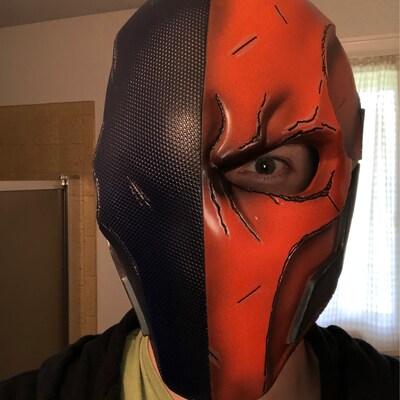 Deathstroke Helmet, Deathstroke Cosplay, Deathstroke Mask, Slade Wilson ...