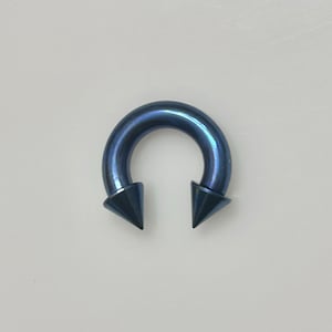 STEEL BLUE 4G, 5G, 6G, 7G, 8G, 10G, 12G Anodized ASTM F136 Titanium ...