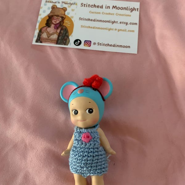 1 Pc Sonny Angel Button Overalls - Etsy