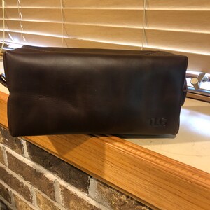 Personalized Groomsmen Gift Dopp Kit Bag Customized Leather - Etsy