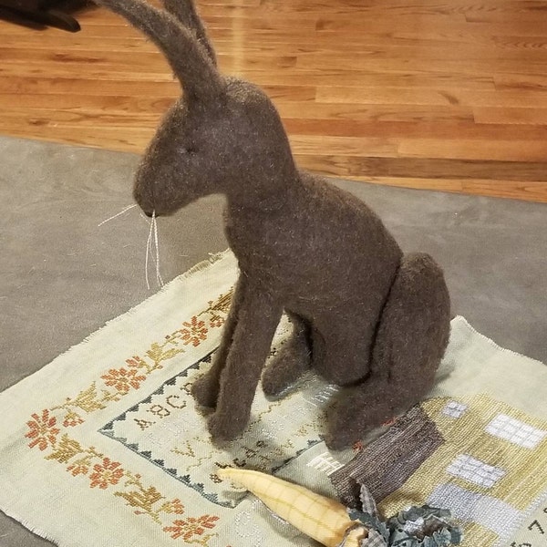 Stand up Rabbit - PAPER PATTERN- by Dru Ann of Cinnamon Creek Folk Art ...