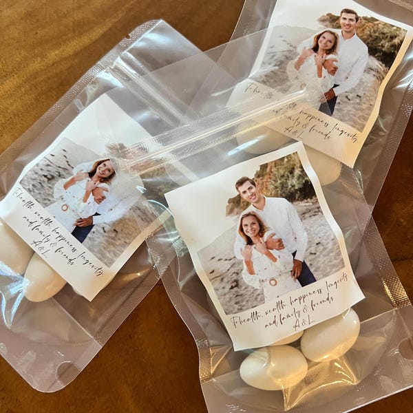 Celebration of Life Favor Bags, Funeral Favors, Memorial Candy Bags ...