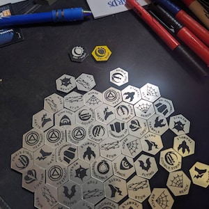 Magic the Gathering mtg Counters 13 Pieces Plastic Laser Engraved - Etsy