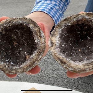 Unopened Brazilian Enhydro Geode | Etsy