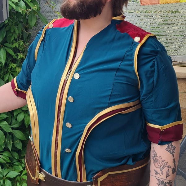 PDF | Sizes 32-60 Cyberpunk Techwear Croptop Sewing Pattern - Etsy