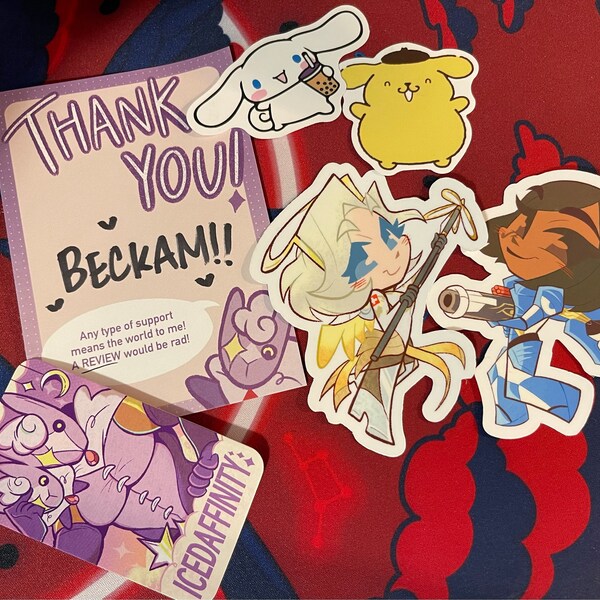 Overwatch Support Stickers // OW2 - Etsy