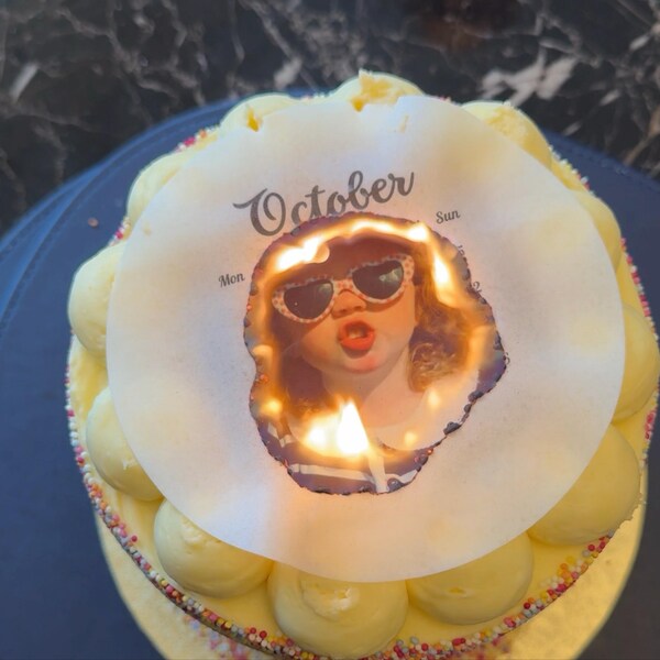 Burn Cake Wafer Paper & Icing Sheet Bundle | Burning Cake | Burn Away ...
