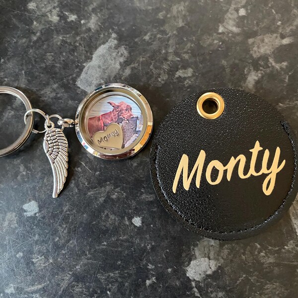 Horse Hair Keepsake, Horse Hair Keychain, Horse Memorial Gift, Horse ...