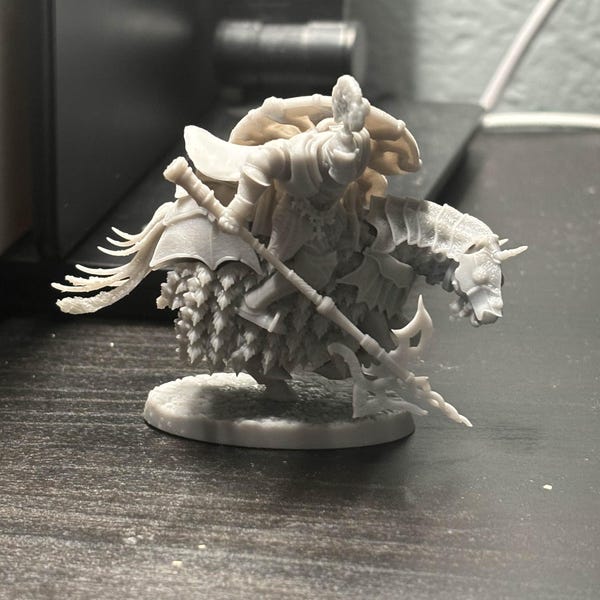 Knight Wanderer Miniature Inspired by Tarnished From Elden Ring 3D ...