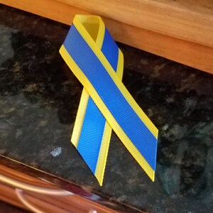 Ukrainian Flag Pin Sunflower Ribbon Lapel Pins Ukraine - Etsy