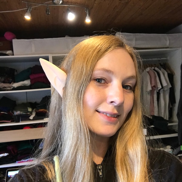 Elf Ears A Medium Size Cosplay LARP Anime Manga Fantasy Character Latex ...