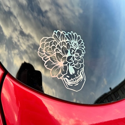Lotus Sticker, Lotus Decal, Floral Car Window Decal, Lotus Tumbler ...