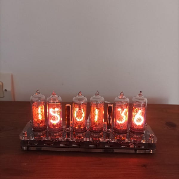Lot of 4 In-14 Nixie Tubes. for Nixie Clock. Tested - Etsy