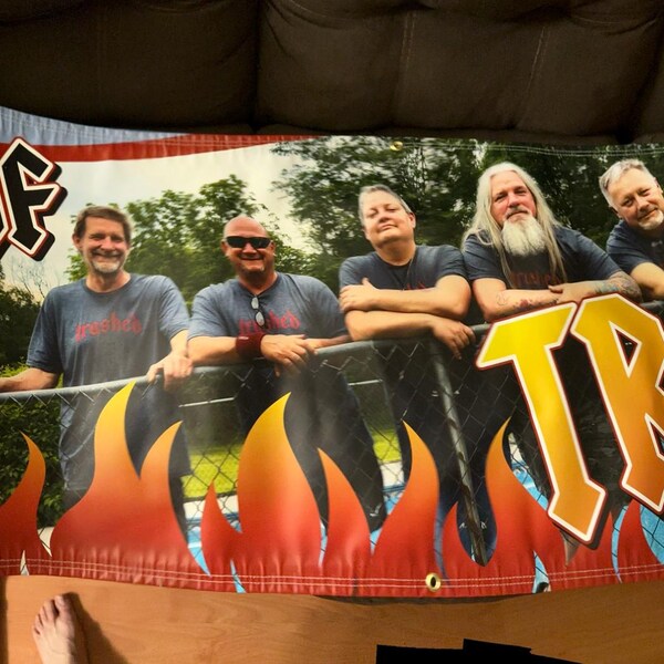 Custom Start-up Show Bundle: Personalized Canopy Banner & Logo Table ...