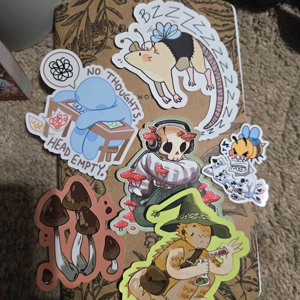 Art Block Waterproof Stickers! - Etsy
