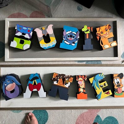 Shaker Layer for 3D Alphabet Letters A to Z, Cutting Files, Cut ...