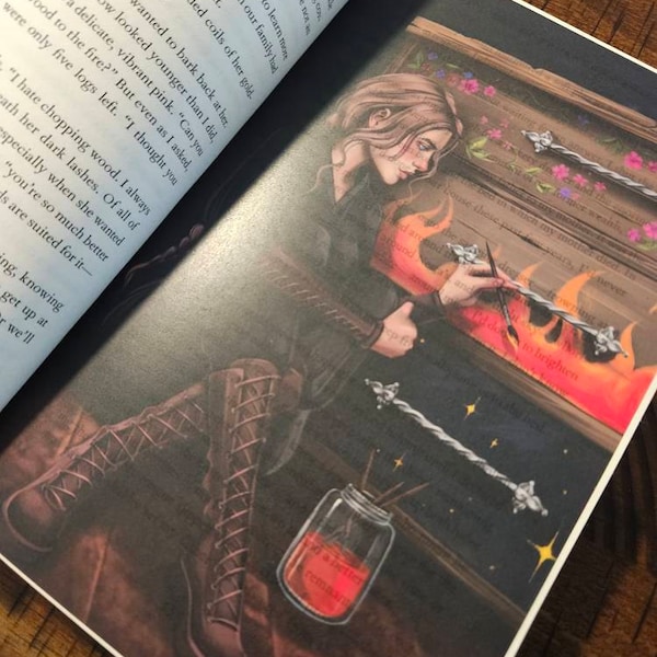 ACOTAR Starfall Page Overlays Mini Set From A Court of Mist and Fury by ...