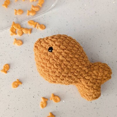 No Sew Goldfish Crochet Pattern, Goldfish Amigurumi Pattern, Goldfish ...