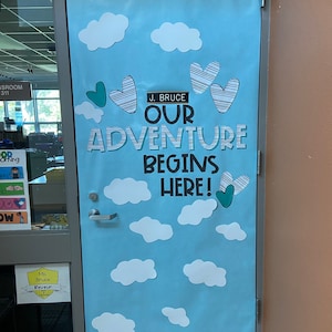 Camping Adventure Classroom Door Decor Kit Back to School - Etsy