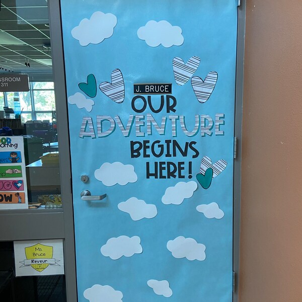 Mountain Back to School Bulletin Board Elementary Classroom Door Decor ...