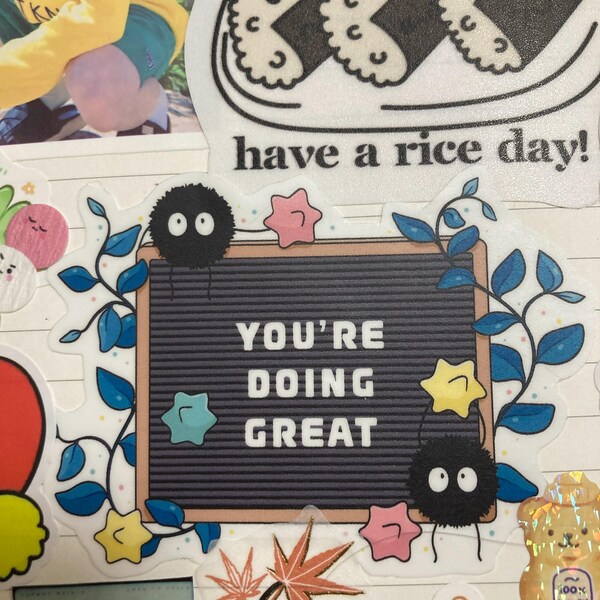 Cute Calcifer Howls Moving Castle Stamp Stickers! Studio Ghibli ...