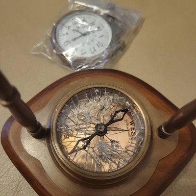 Personalized Compass, Engraved Working Compass With Custom Handwriting ...
